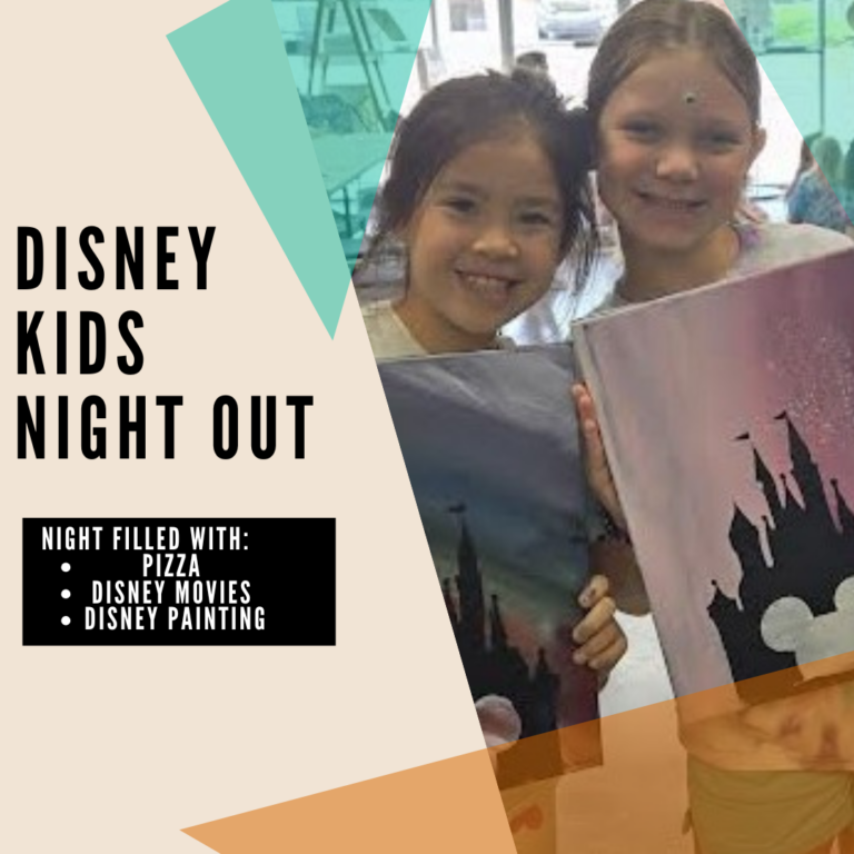 KIDS NIGHT OUT - DISNEY Kids Paint Night | Cheers N Paint
